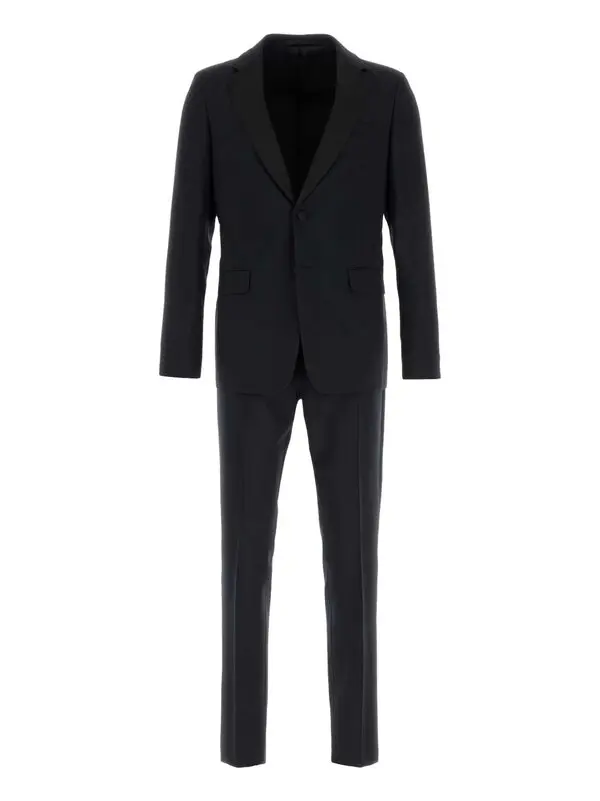 Prada Wool-mohair Blend Suit For - Blue
