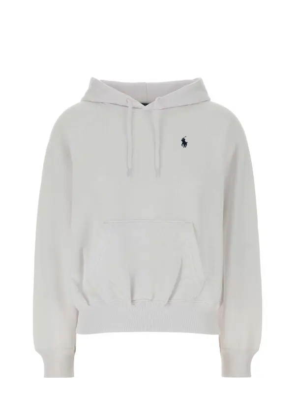 Polo Ralph Lauren Polo-inspired Cotton Blend Sweatshirt - White