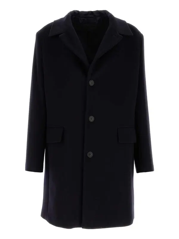 Prada Wool Blend Jacket - Blue