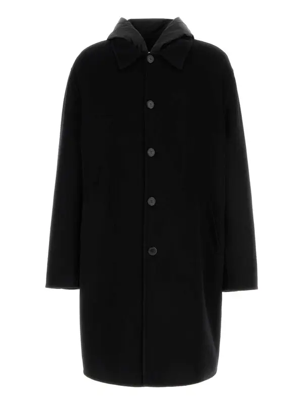 Prada Cashmere Jacket With Silk Lining - Black