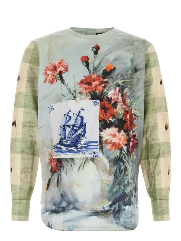Prada Poplin Shirt - Printed