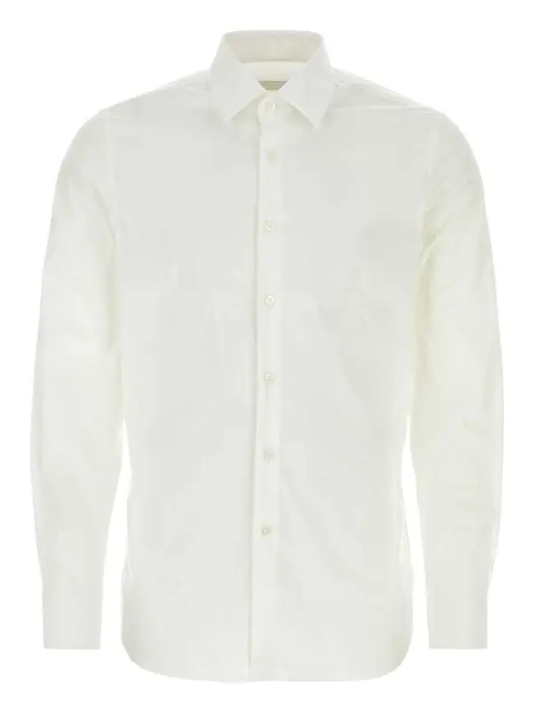 Prada Stretch Poplin Shirt - White