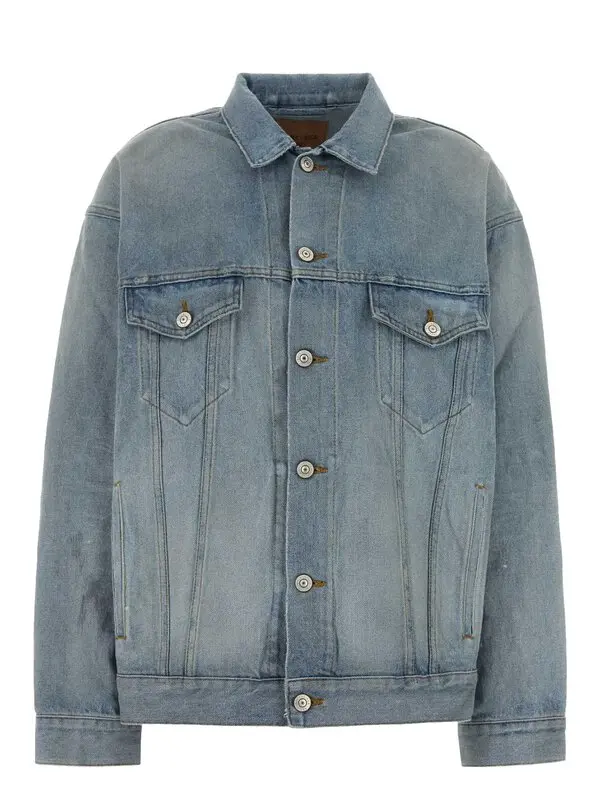 Balenciaga Classic Denim Jacket - Blue