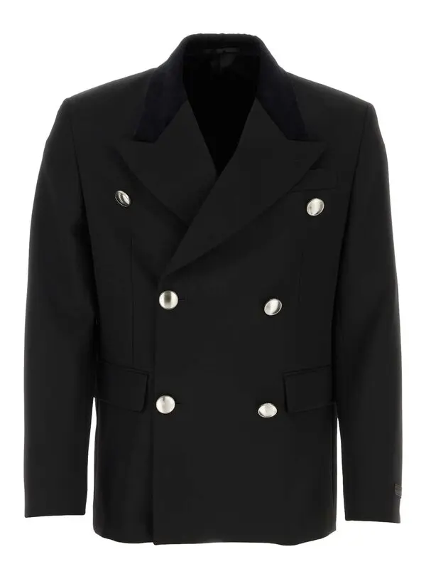 Prada Virgin Wool Blazer - Black