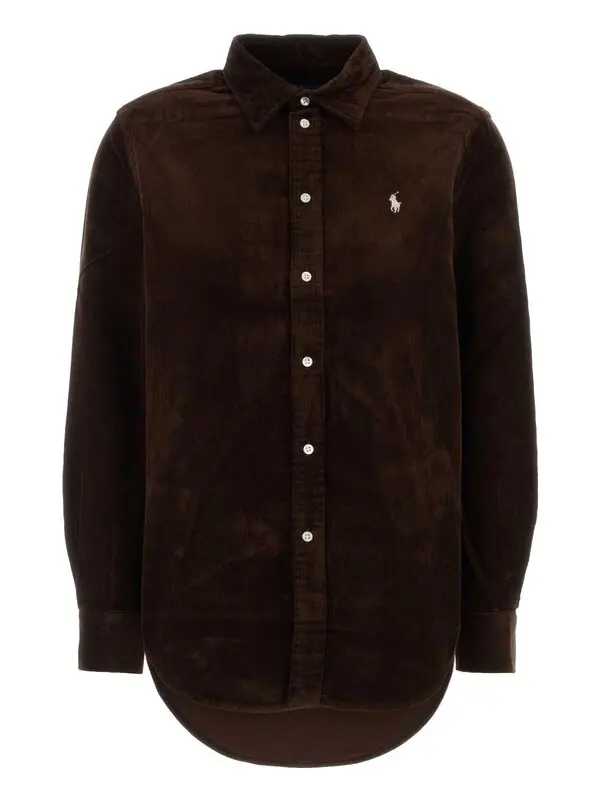 Polo Ralph Lauren Polo-style Cotton Corduroy Shirt - Brown