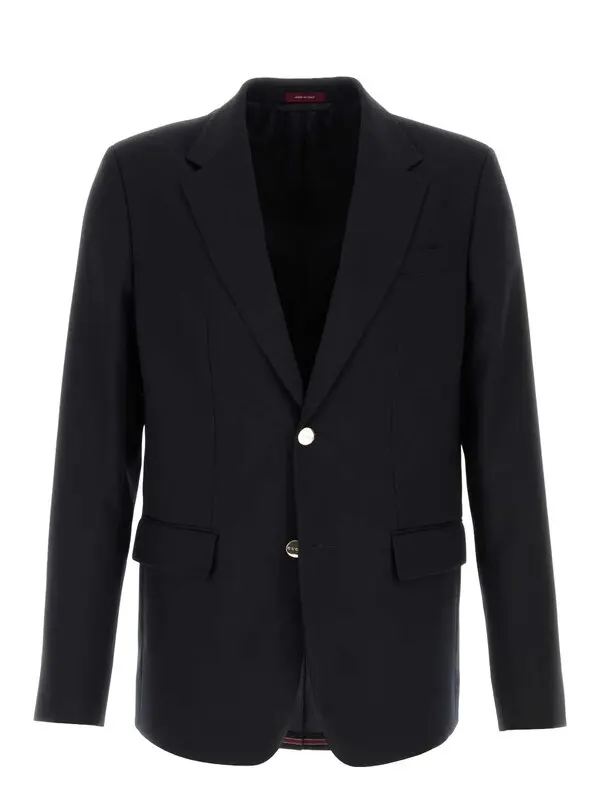 Gucci Virgin Wool Blazer - Blue