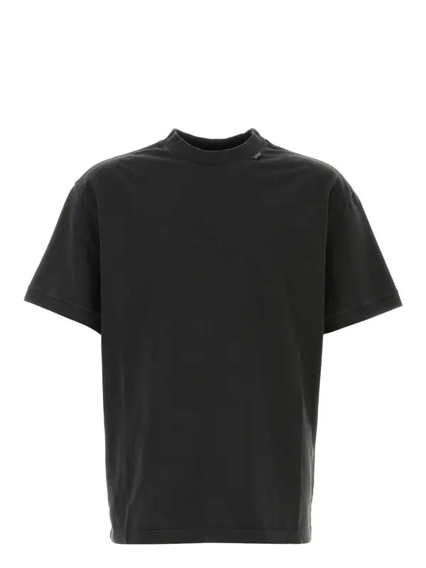 Prada Slate Cotton T-shirt - Black
