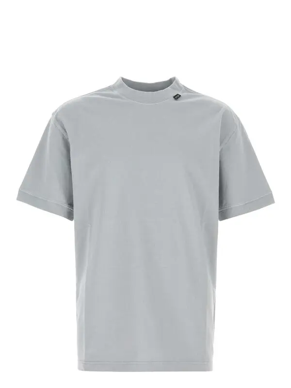 Prada Cotton Crewneck T-shirt - Light Blue