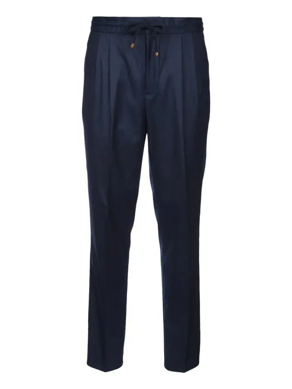 Brunello Cucinelli 100% Wool Tailored Trousers - C396