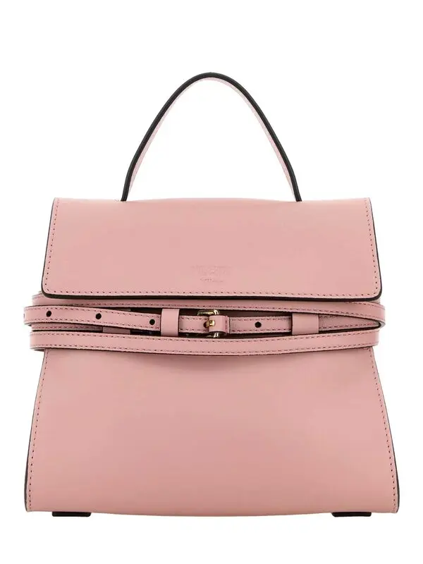 Moschino Mini Nappa Leather Handbag - Pink