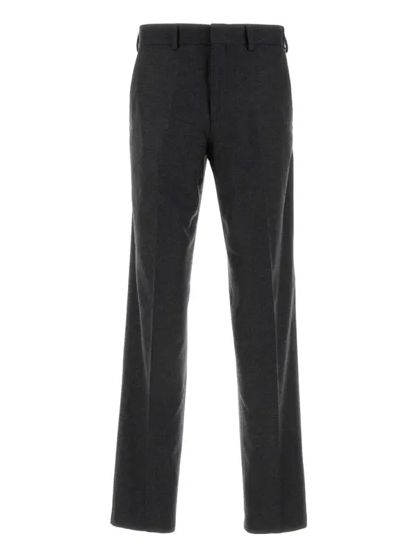 Fendi Stretch Cashmere Tailored Pants - Grey
