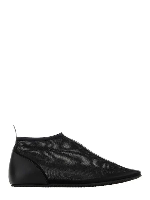 Gimaguas Mesh Slip-on Ankle Sneakers - Black