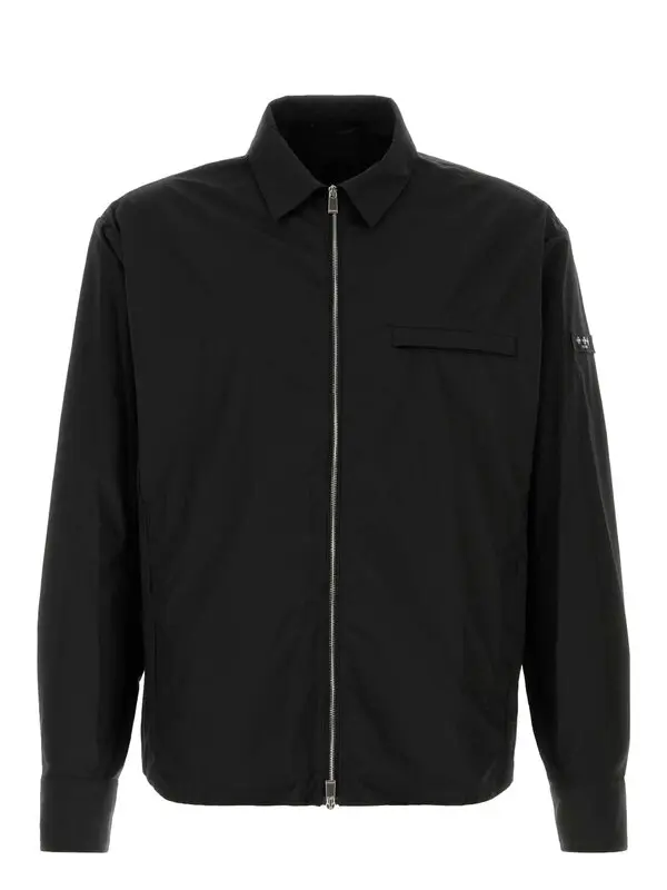 TATRAS Cotton-silk Blend Lamide Shirt For - Black