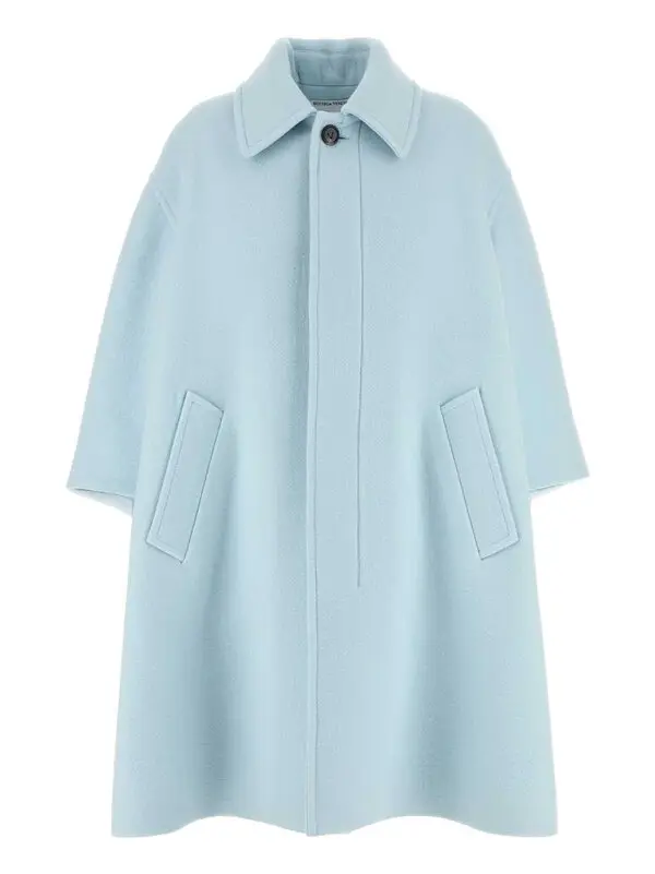 Bottega Veneta Cashmere Jacket - Light Blue