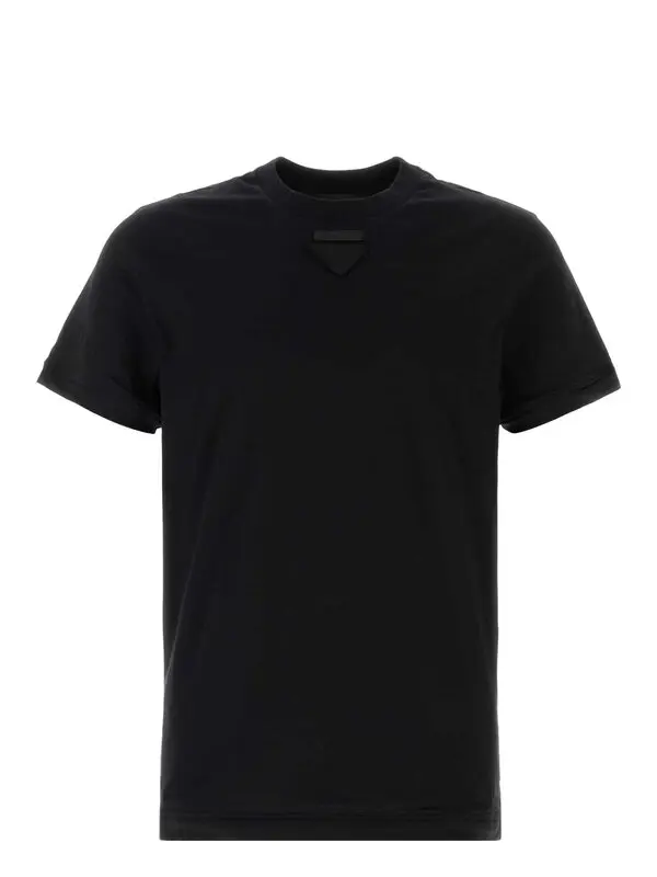Prada 100% Cotton T-shirt For - Black