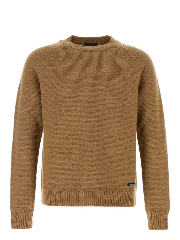 Prada Virgin Wool Sweater - Camel