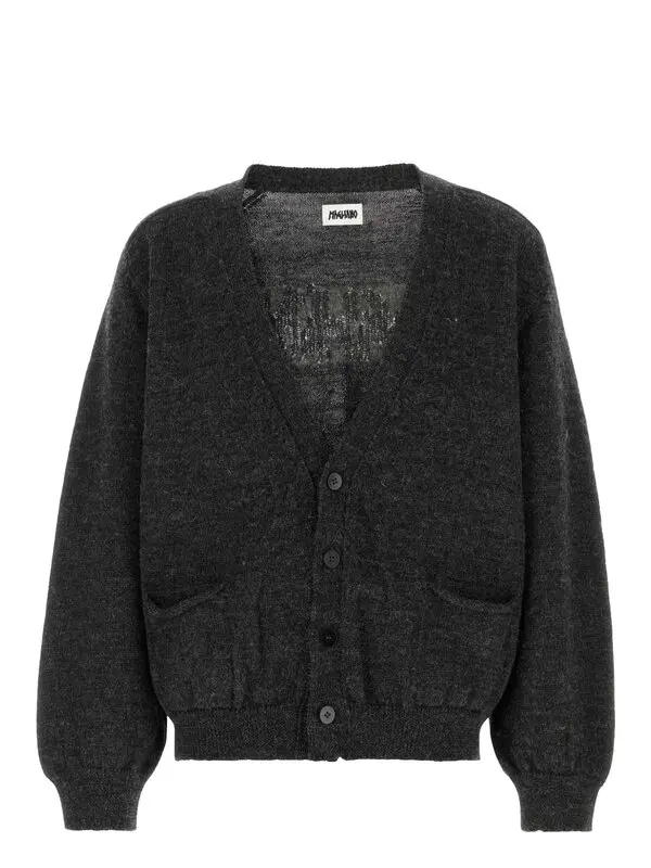MAGLIANO Slate Wool Cardigan - Black