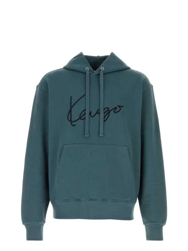 Kenzo Cotton Sweatshirt - Silver