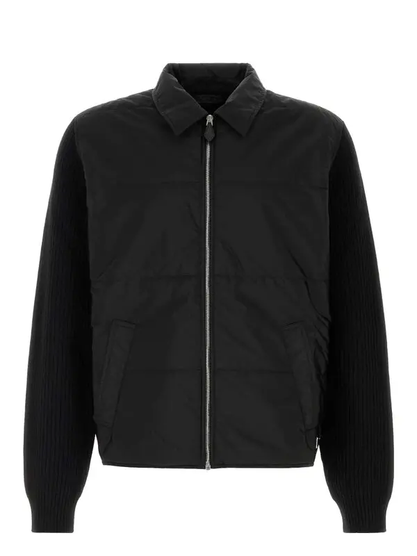 Prada Virgin Wool Cardigan - Black