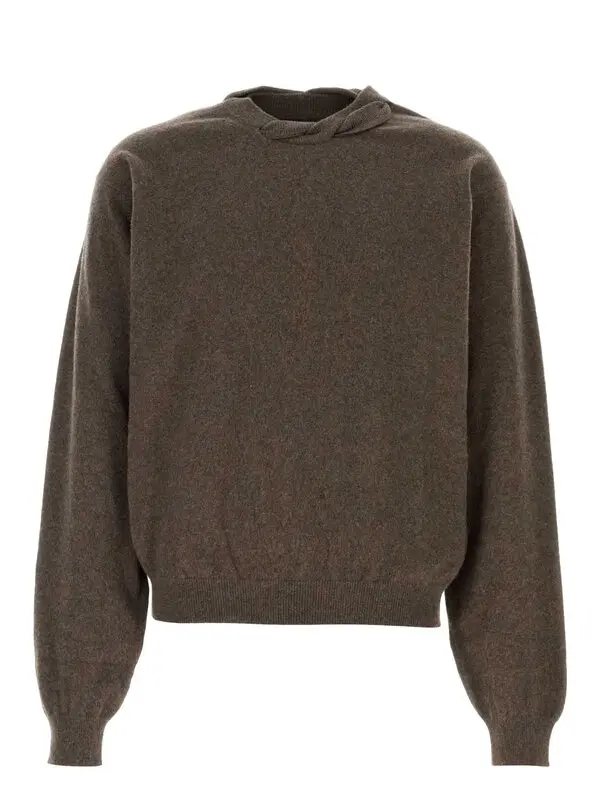 MAGLIANO Cashmere-blend Knit Sweater - Brown