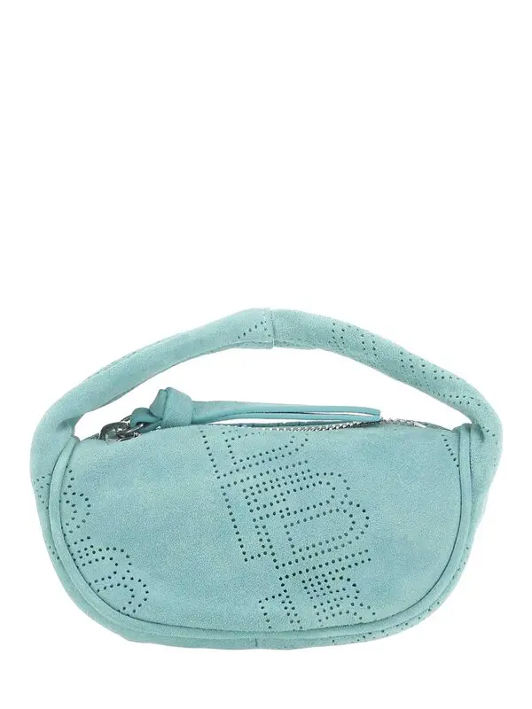 By Far Suede Micro Cush Handbag - Green