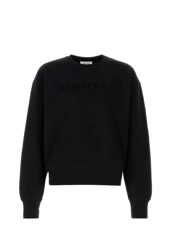 Alexander McQueen Logo Sweatshirt - Black