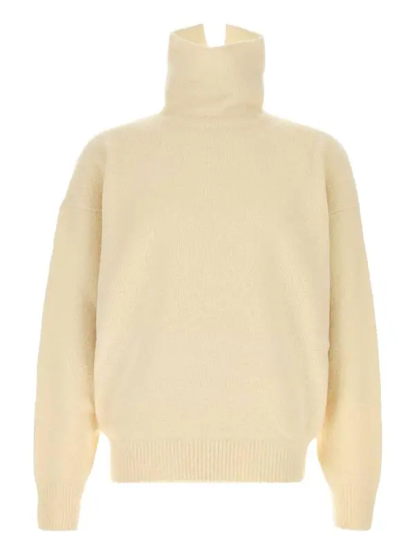 Fear Of God High Neck Wool Blend Sweater - Yellow