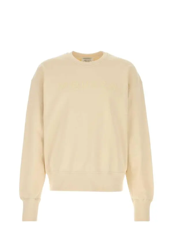 Alexander McQueen Cream Cotton Sweatshirt - Yellow