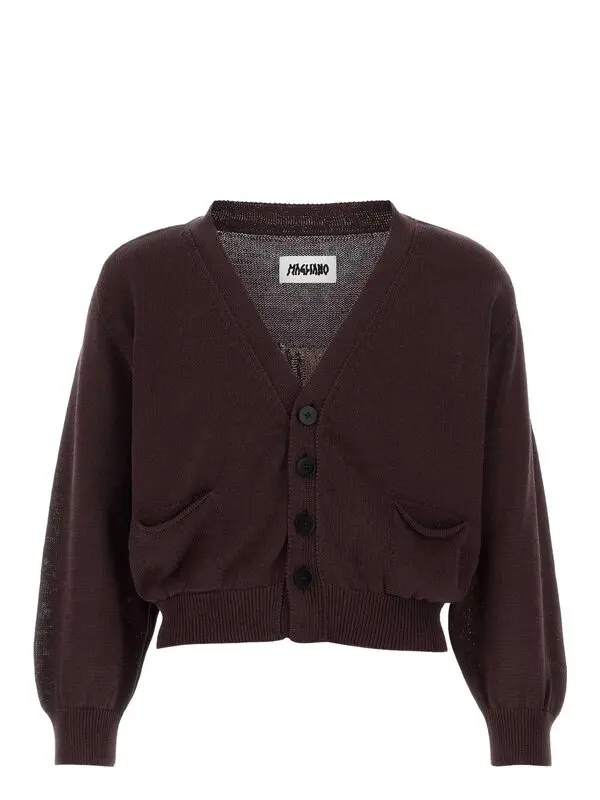 MAGLIANO Cotton Cardigan - Purple
