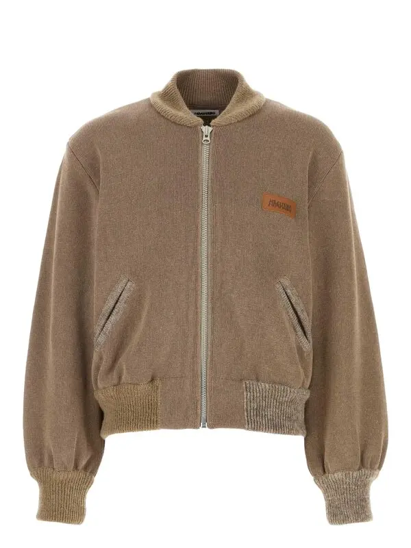 MAGLIANO Biscuit Cotton-blend Bomber Jacket - Camel