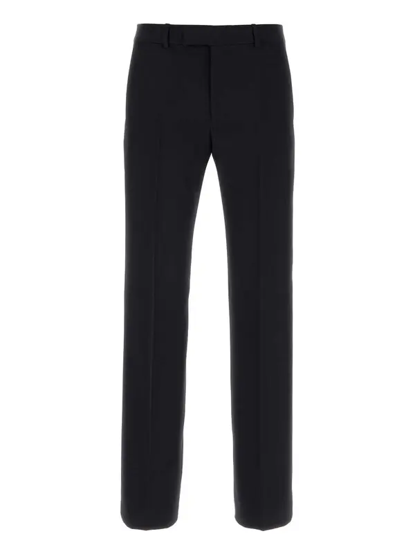 Gucci 100% Wool Tailored Dress Pants - Blue