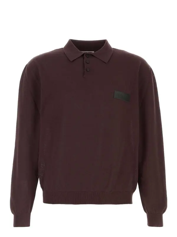 MAGLIANO Classic Cotton Polo Shirt - Purple