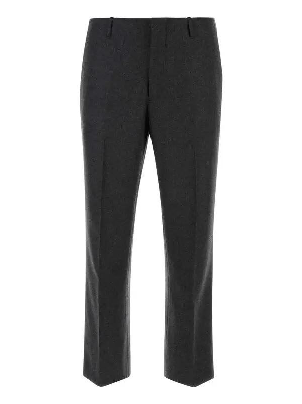 Prada Tailored Wool Trousers - Grey