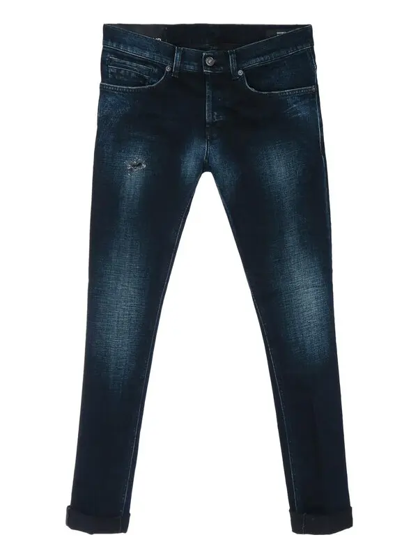 DONDUP Five-pocket Jeans Pants - Bluetuareg
