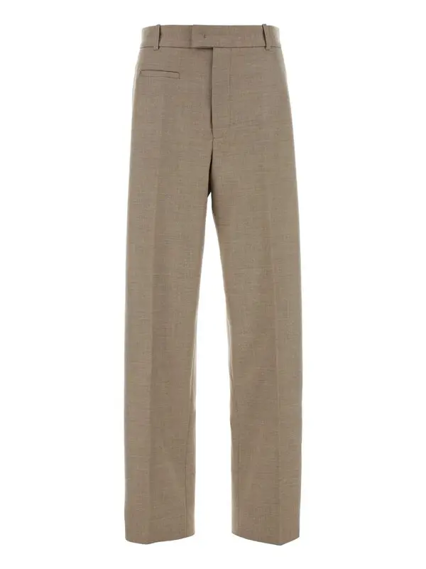 ORIANE Stretch Merino Wool Pant - Grey