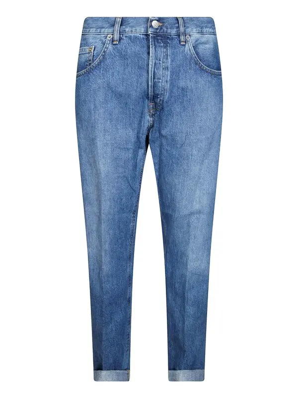 DONDUP Five-pocket Denim Jeans - Blu