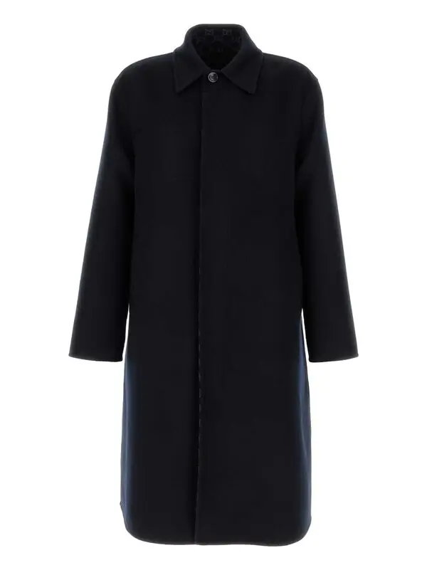 Gucci Virgin Wool & Silk Blend Jacket - Blue