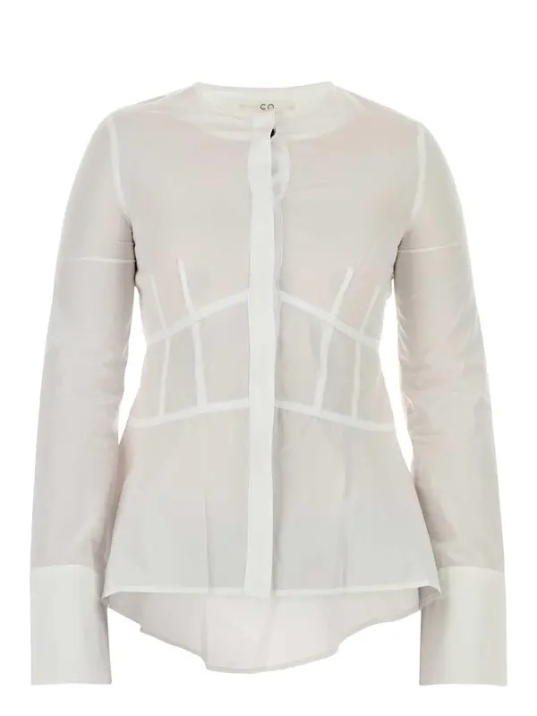 Co Poplin Shirt - White