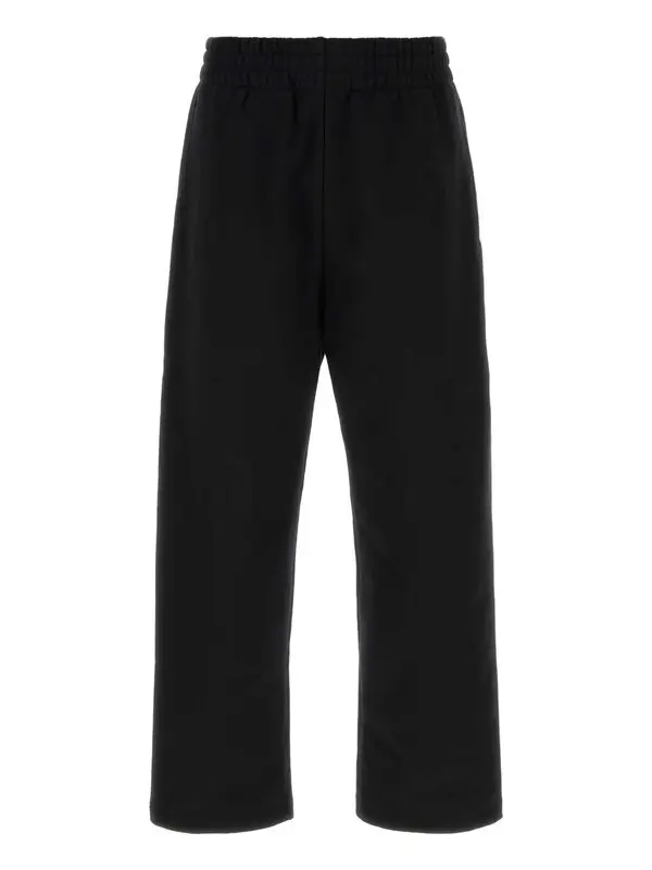 Gucci Cotton Joggers With Drawstring Waist - Black