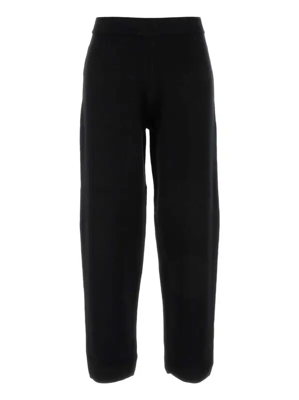 MM STUDIO Dula Viscose-blend Tailored Pants - Black