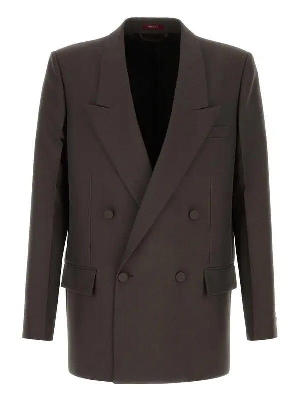 Gucci Chocolate Panama Blazer - Brown