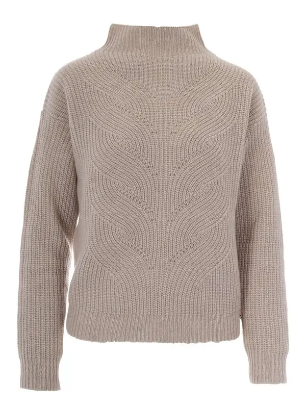 Herno Turtleneck Knit Sweater - Chantilly