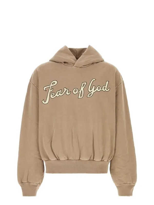 Fear Of God Biscuit Cotton Sweatshirt - Camel