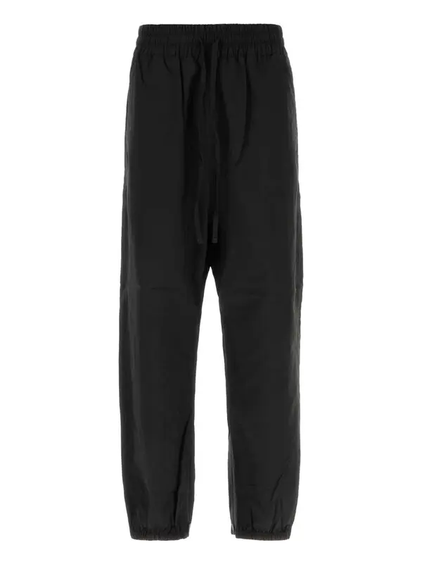 Fear Of God Tech Fabric Joggers With Recycled Nylon - Black