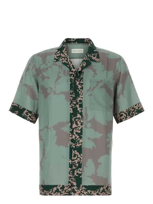 Dries Van Noten Viscose Carltone Shirt - Printed