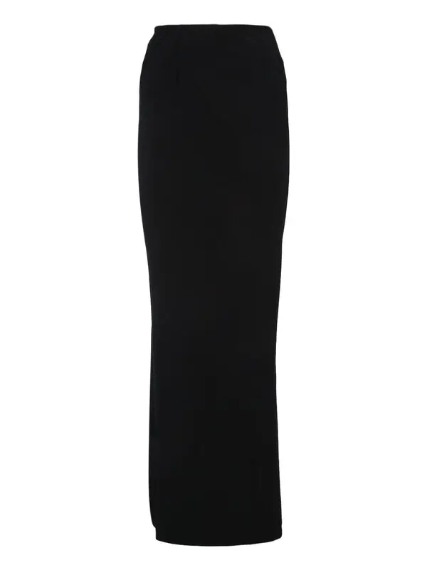 Jacquemus Peplum Mini Skirt - Black