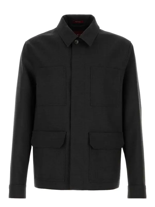 Gucci Tailored Virgin Wool Jacket - Grey