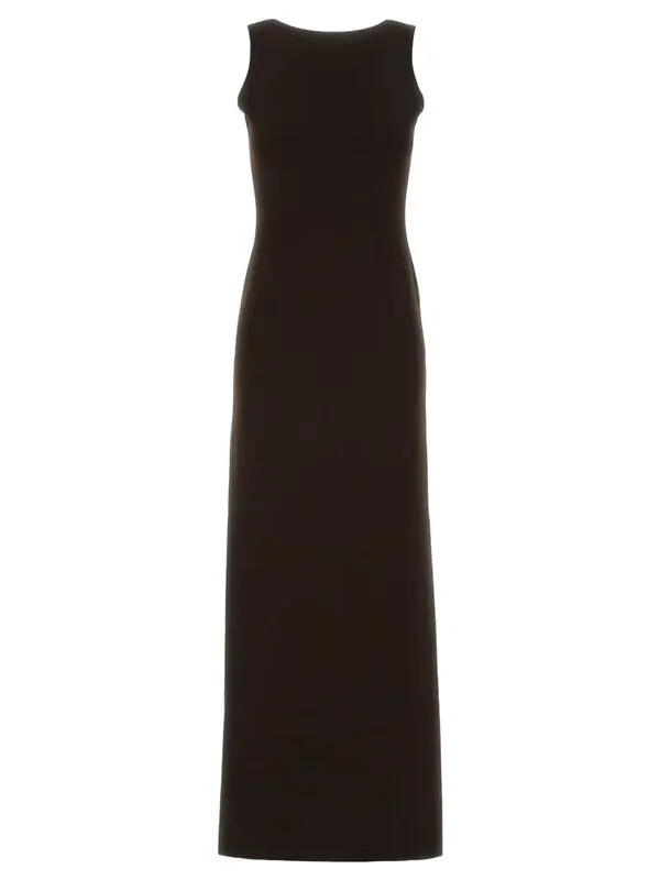 Gucci Chocolate Stretch Viscose-blend Mini Dress - Brown