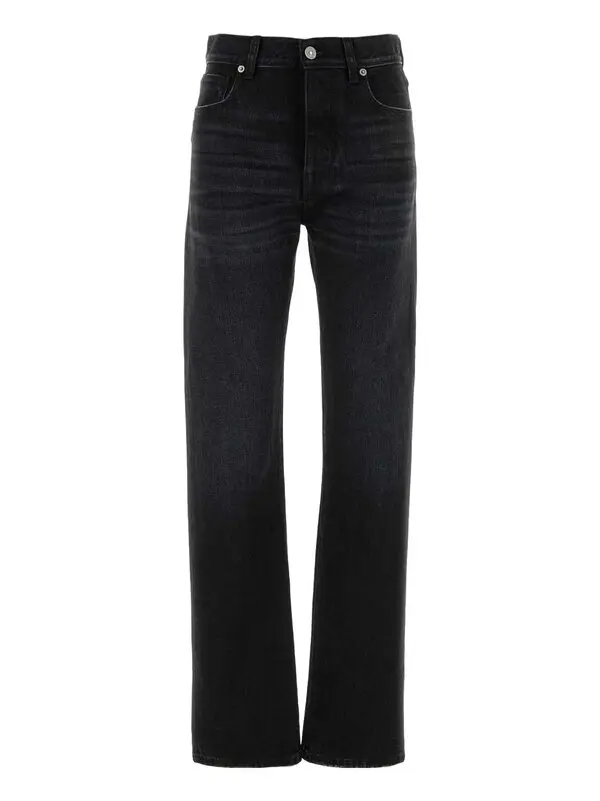 Fendi Straight Leg Jeans - Black