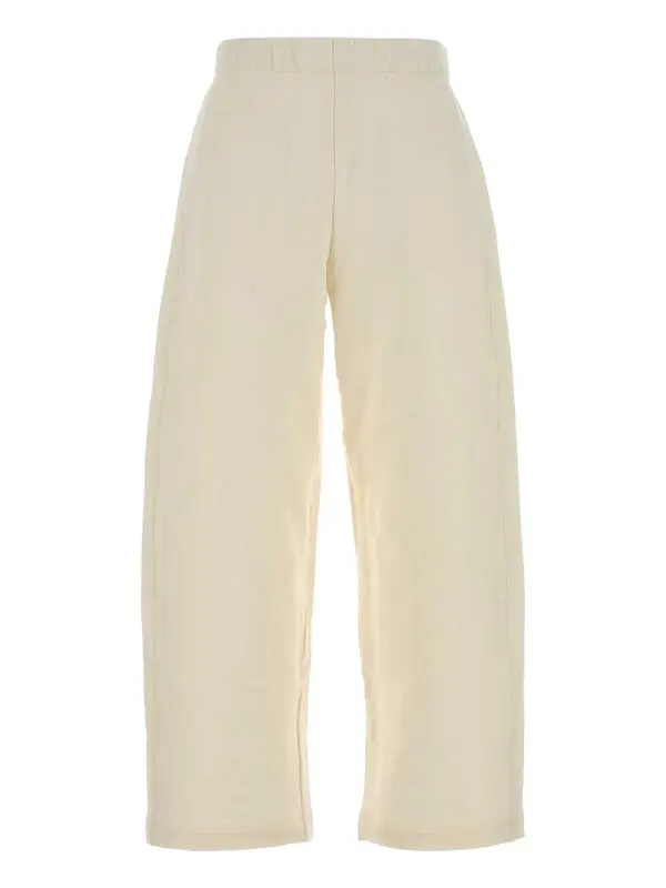 Max Mara Filovia Silk-blend Joggers - White
